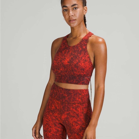 Intimates & Sleepwear | Lululemon Wunder Train Longline Bra Medium ...